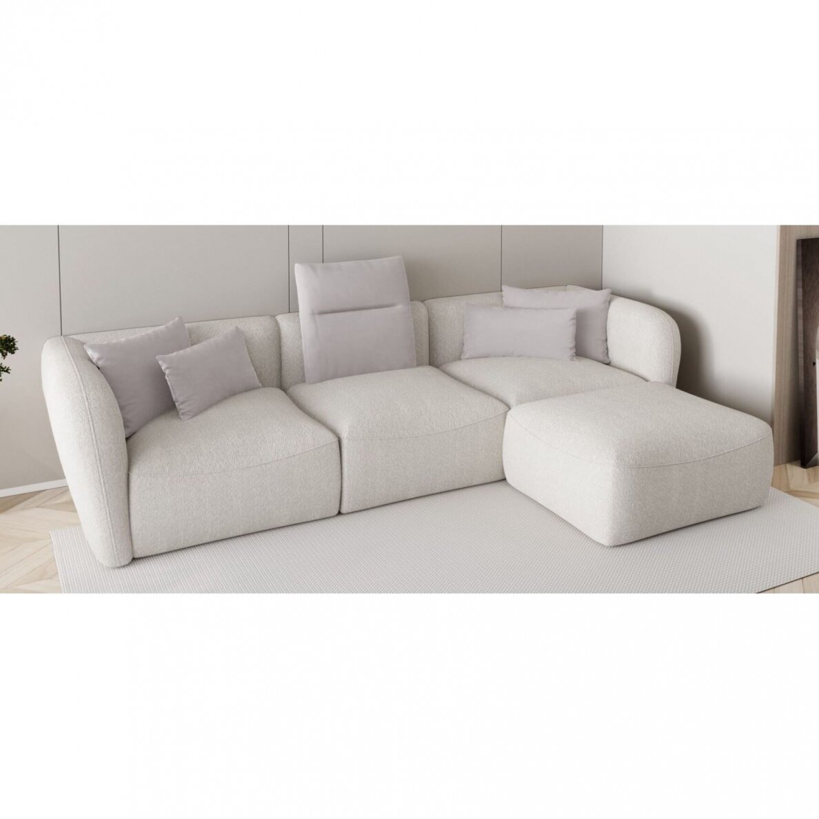 Minkštas kampas Canelo Mini | Balduperlai.lt