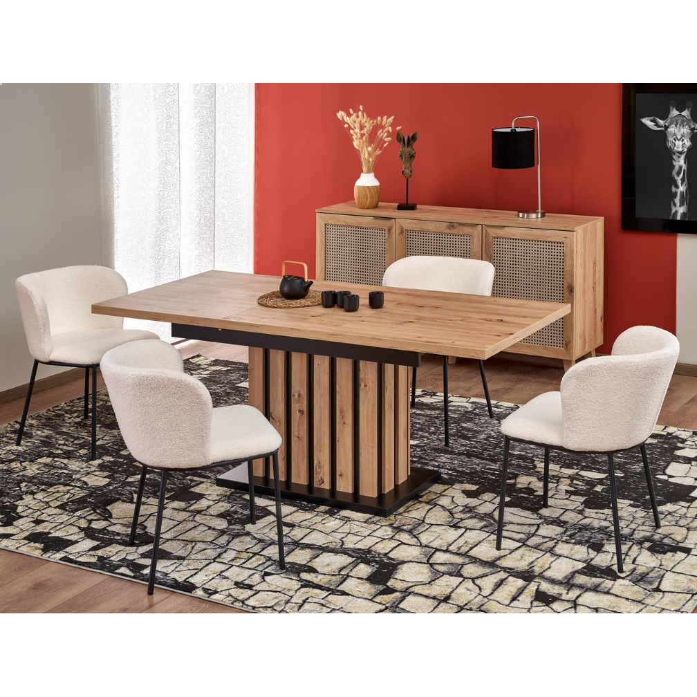 Stalas LAMELLO 160-210 | Balduperlai.lt